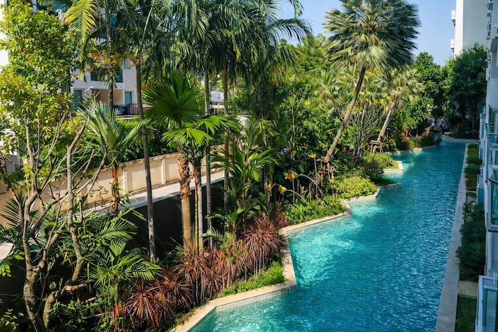 1 King Bed 1 Bath: 55"tv Hbo Lagoon Pool City View - Tailandia
