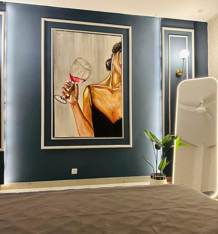 Olive Nest| 2br Balcony| Self Check-in - Lahore