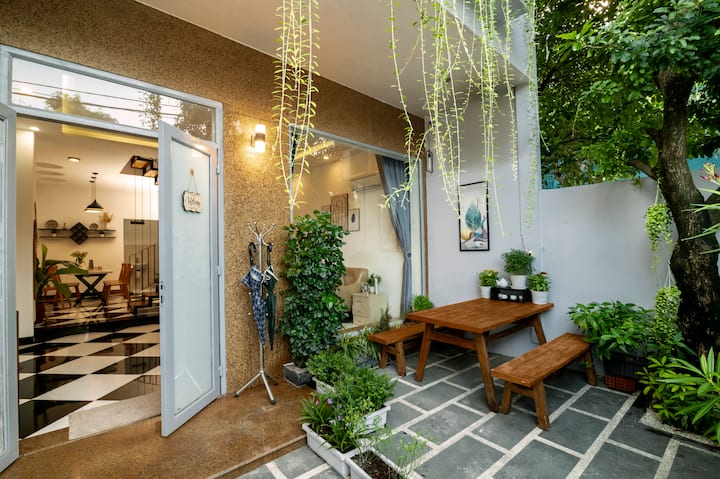 Free Pickup House | Garden Gem L Bbq L Mykhe Beach - Đà Nẵng