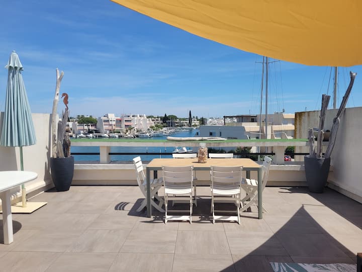 Marina 67m² Avec Terrasse + Solarium - Le Grau-du-Roi