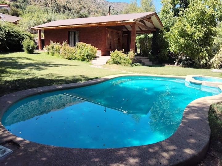 Acogedora Casa En El Melocotón - San José de Maipo