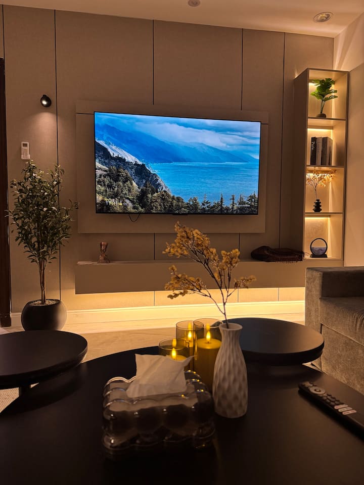 شقة بصالة وغرفة نوم بتصميم مميز وأنيق - Riyadh