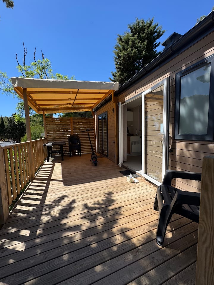 Mobilhome/ Bungalow-vue Mer à Carry Le Rouet (13) - Sausset-les-Pins
