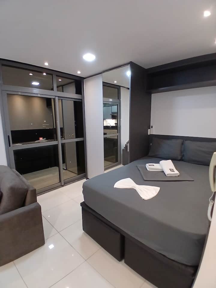Hébergement Pá-pum Avec Balcon Et Piscine - Curitiba