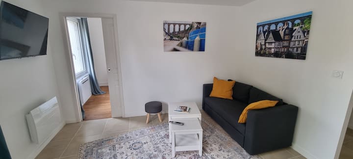 Appartement Lumineux -Terrasse Au Cœur De Morlaix - Morlaix