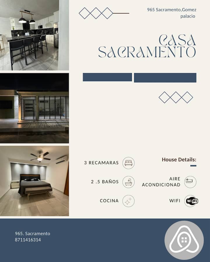 Residencia, Excelente Ubicación. - Gomez Palacio