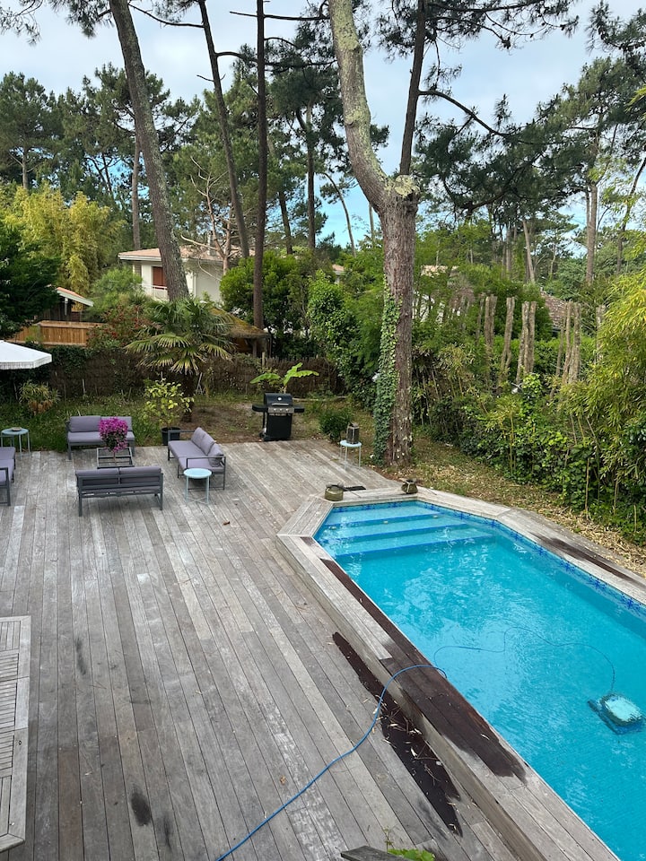 4 Chambres Piscine Face Phare Chacune à 150€/nuit - Lège-Cap-Ferret