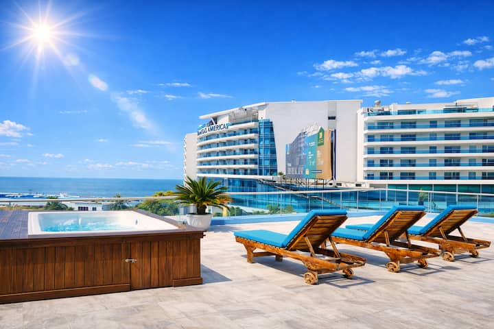 Refugio Acogedor·jacuzzi Rooftop·a Pasos Del Mar - Cartagena, Colombia