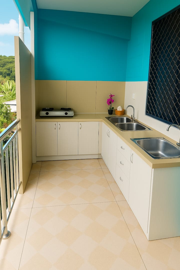 Vailoa W/2beds, Ac, Kitch, Wifi, W/dryer 5min Town - Samoa