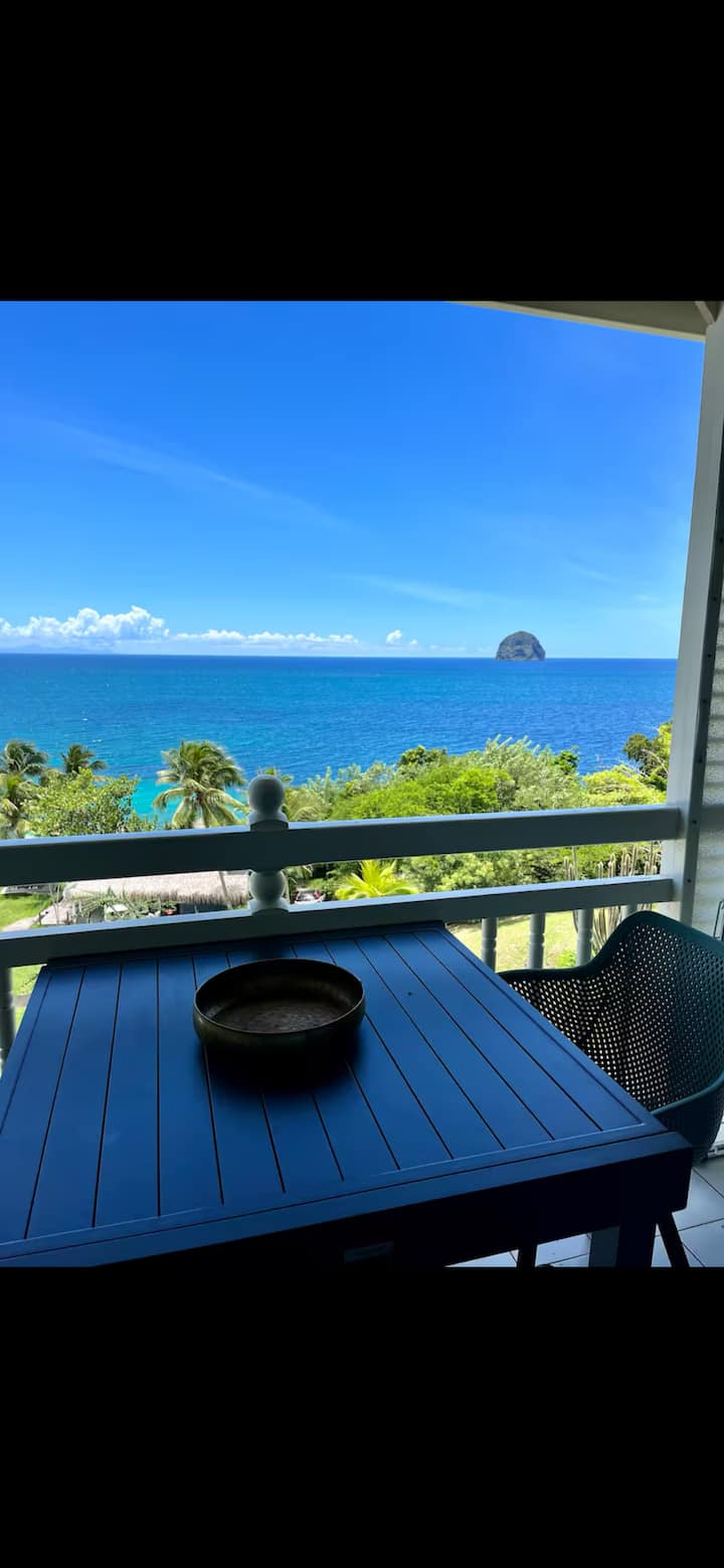 Studio Vue Mer Avec Piscine - Martinique