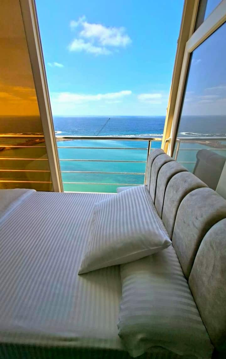 Luxury Apartment & Wonderful Panoramic Sea View - Alexandria