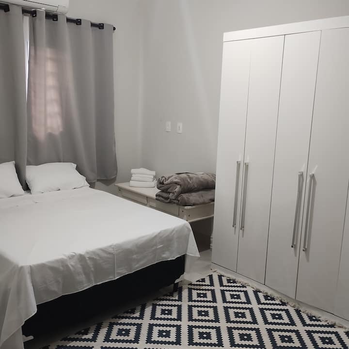 Casa Aconchegante Com Ar Condicionado. - Americana