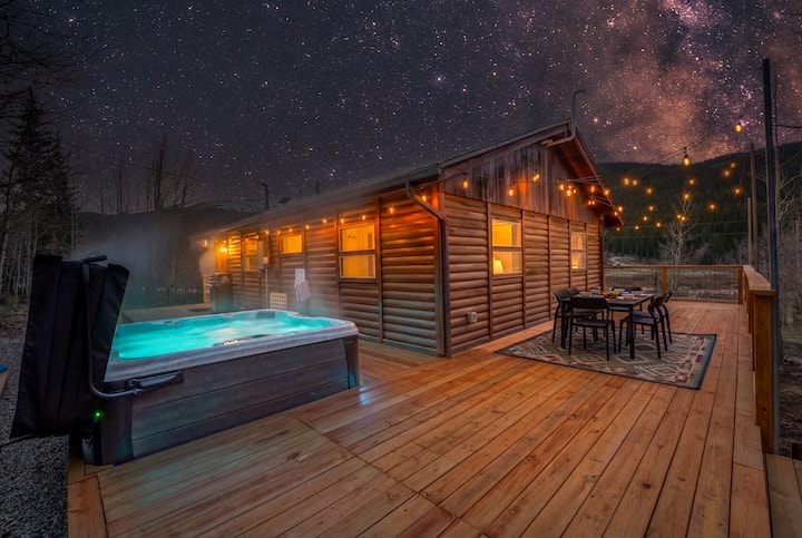Cozy Modern Cabin, Hot Tub, Sauna, 20 Min To Breck - Alma, CO