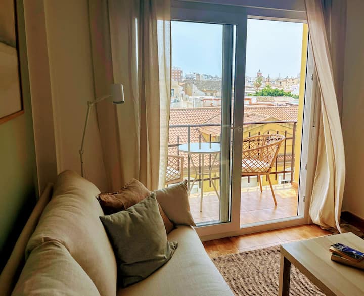 Balcón, Vistas Y 3 Habitaciones - Málaga