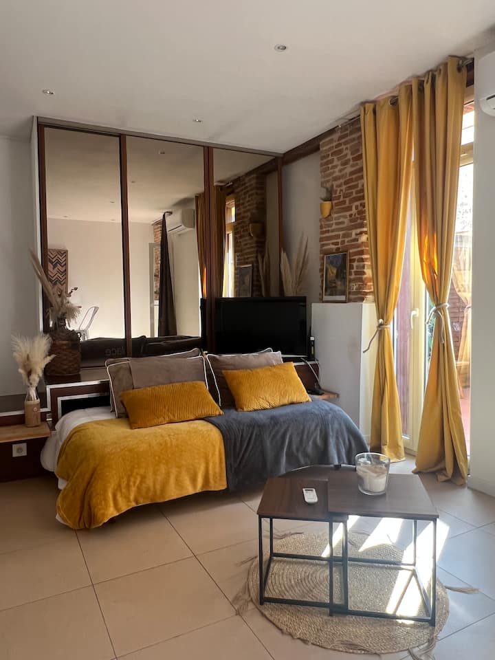 Charmant Studio Toulousain Avec Terrasse - Tolosa, Francia