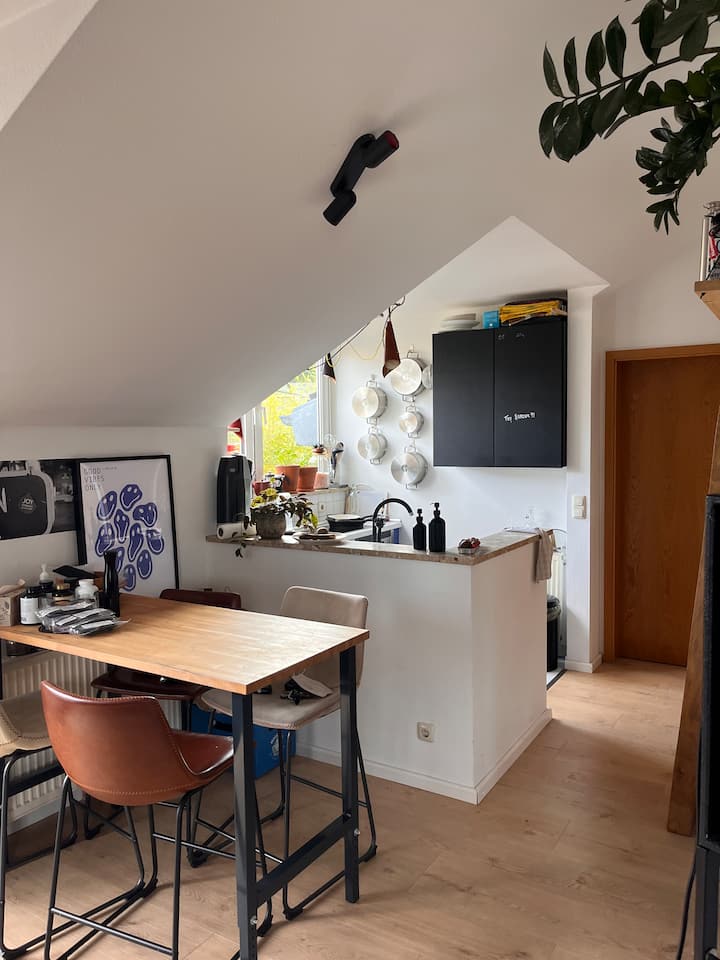 Bewohnte Gemütliche Dachgeschoss Wohnung - Ingolstadt