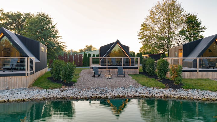 Waterfront A-frame Studio At Red Run - Site 139 - デンバー, PA