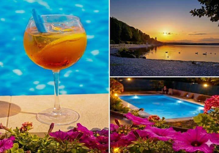 La Serena Del Garda | Bilocale Lago-piscina-treno - Desenzano del Garda