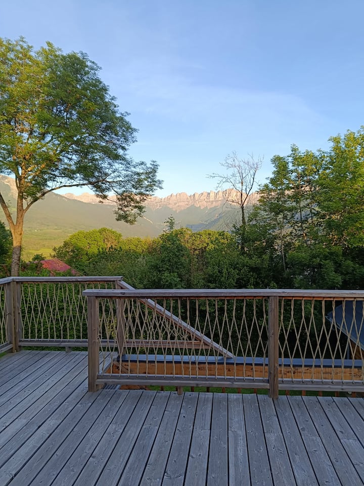 Loue Chambre Avec Terrasse - Massif du Vercors