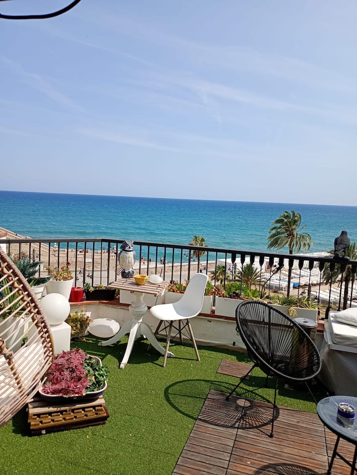 Frente Al Mar Con Terraza Sitges - Sitges
