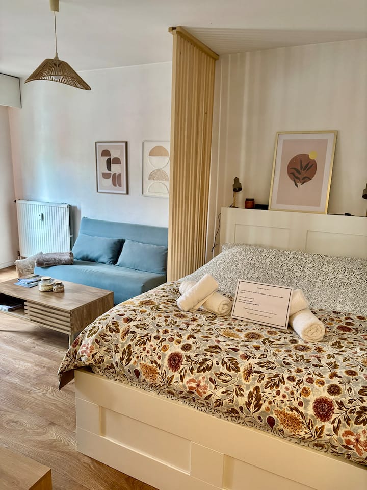 Studio Cosy Centre Ville / Gare -Parking Sécurisé - Limoges