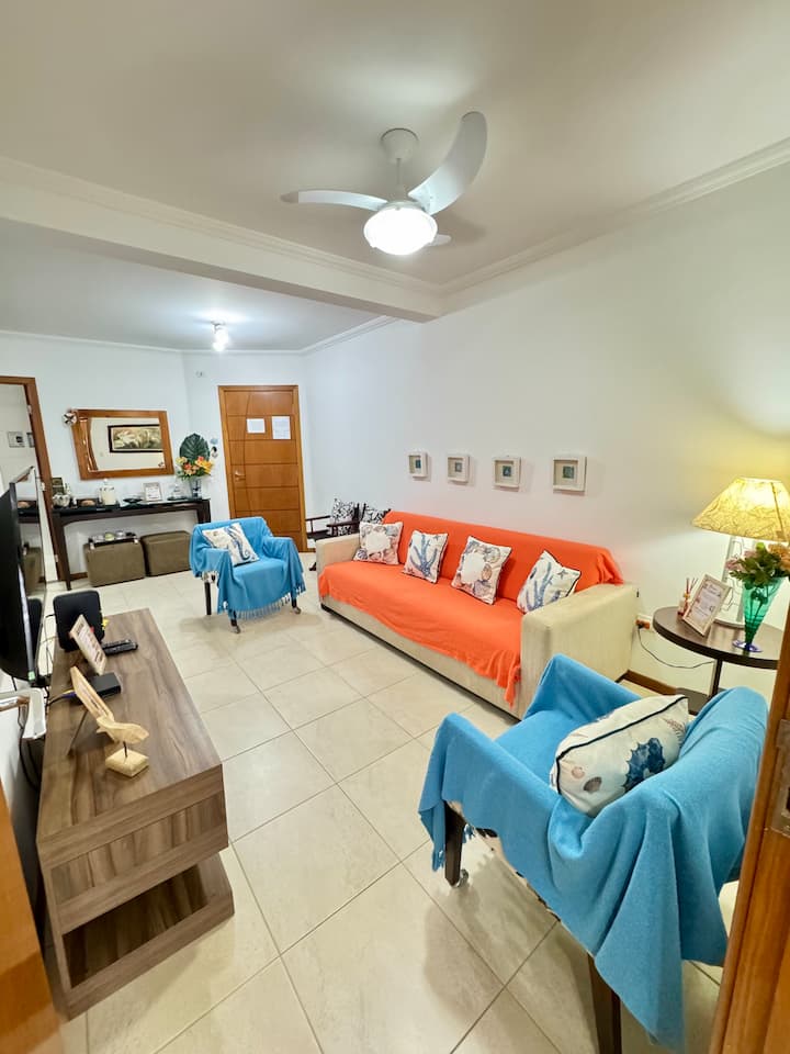 Apto Ubatuba Espaçoso Com Enxoval Cama/ Banho - Ubatuba