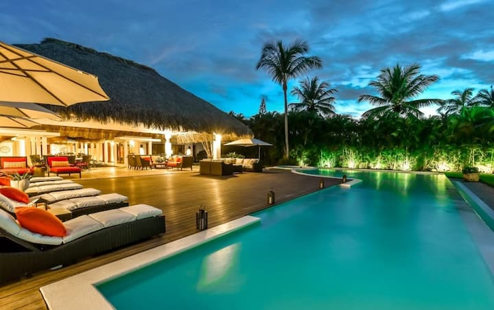 Somptueuse Villa Tropicale à 2 Min Minitas Beach - La Romana