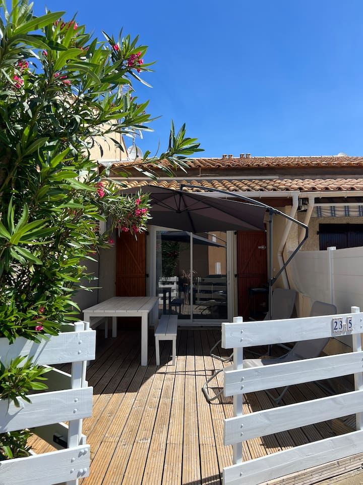 Jolie Maison Bord De Mer (5 Min à Pied) à Gruissan - Gruissan