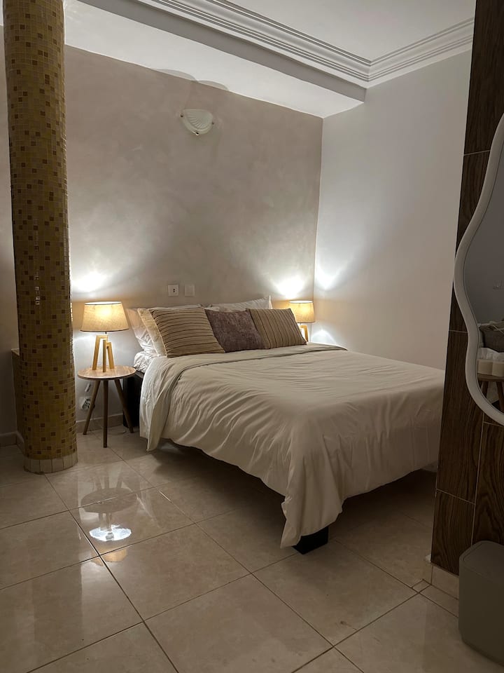 Studio Américain Cosy & Terrasse - Côte d'Ivoire