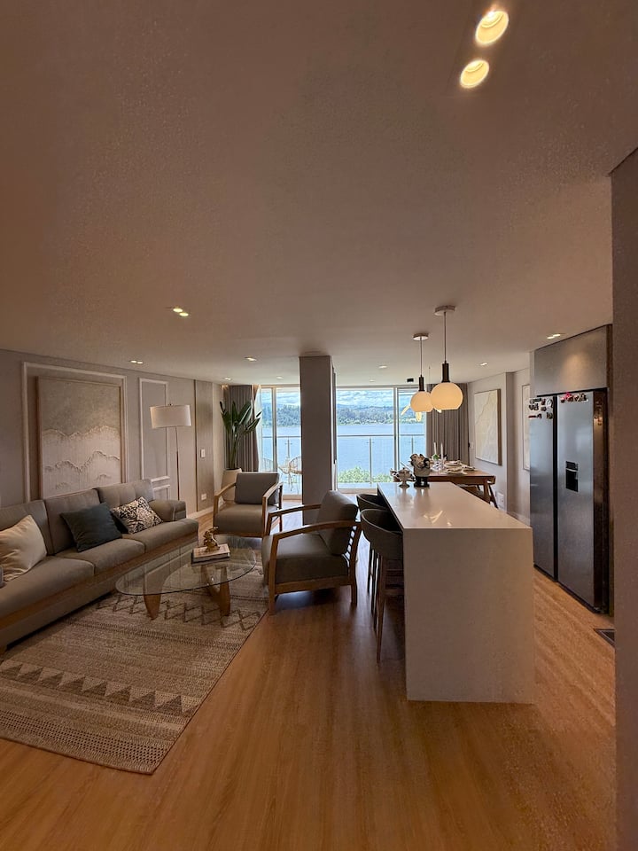 Delux Loft With Lake View And Close To Hot Springs - Paipa