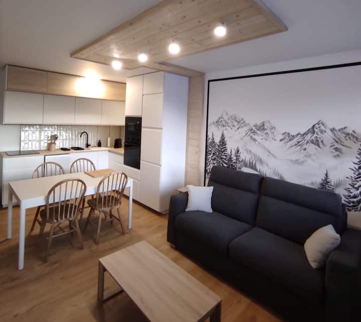 Appartement 2 Pièces - Centre Station Avec Parking - Lac Chambon