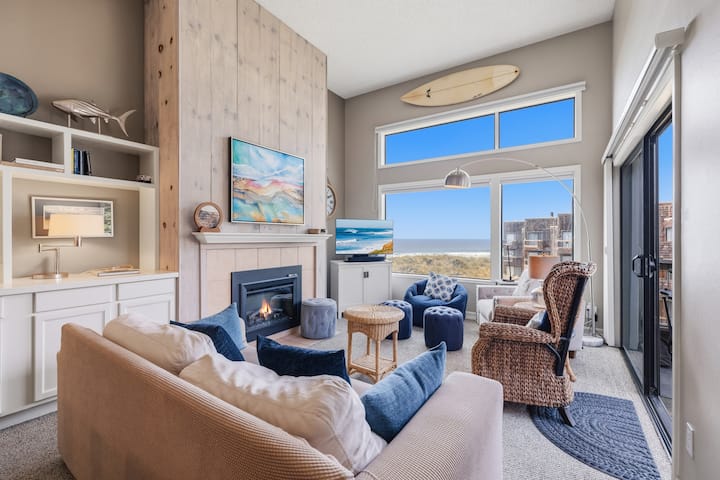 Top Floor Coastal Escape 2bd Blue Ocean Retreat - Watsonville, CA