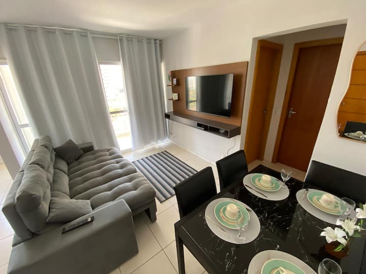 Apê Completo 2qts C/suite Parque Amazônia Goiânia - Goiânia
