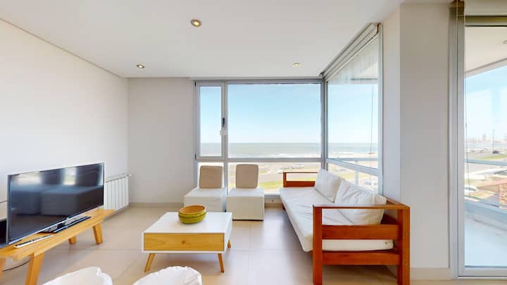 Apart Premium Frente Al Mar - Vista ÚNica + Balcón - Mar del Plata
