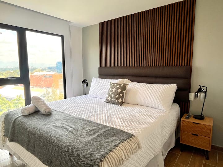 Estadía De Lujo En Zona 14 Con A/c - Guatemala City