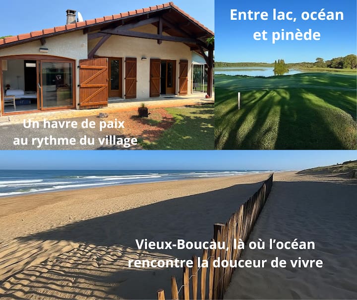 Maison 8 Voyageurs Lac Et Centre Ville à Pied - Vieux-Boucau-les-Bains