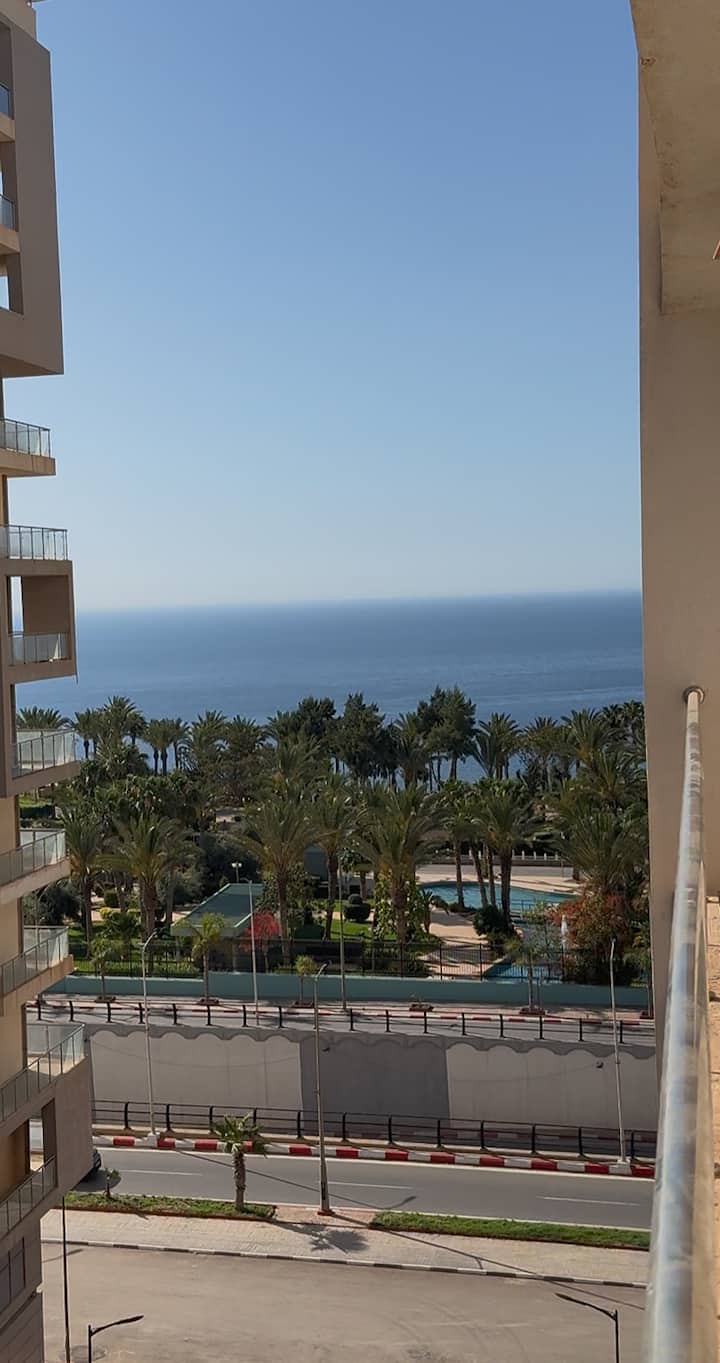 Appartement F4 Vue Sur Mer Akid Lotfi Méridien - Oran