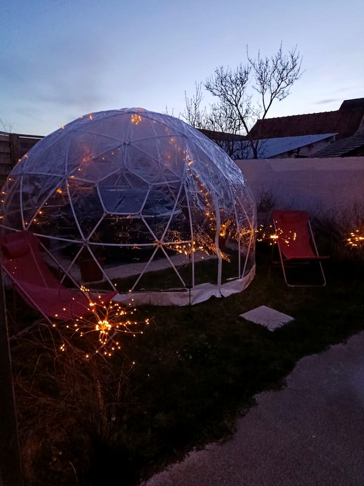 Gîte Rénové Chambord Jacuzzi & Jardin 5-7 Pers - Château de Chambord