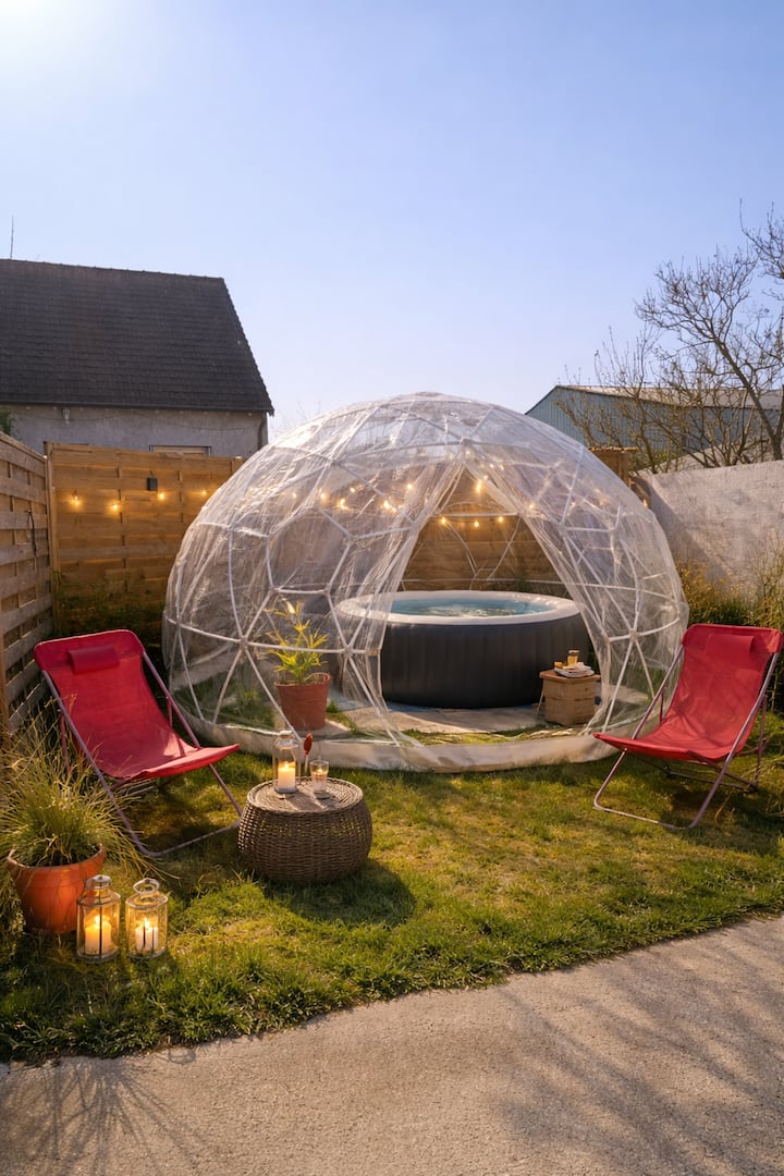 Gite Chambord Zoo Beauval Jacuzzi Jardin 7 Pers - Château de Chambord