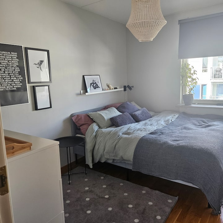 Vackra Hammarby Sjöstad- Sovrum+dusch/ Toalett. - Stockholm