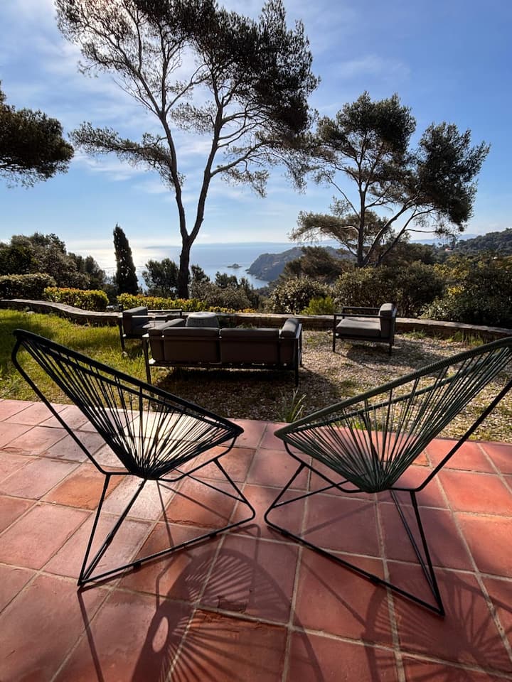 Villa Cap Bénat Vue Mer - Bormes-les-Mimosas