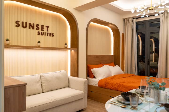 Sunset Suites - 55” Tv, Netflix, City View, Wifi - Manila