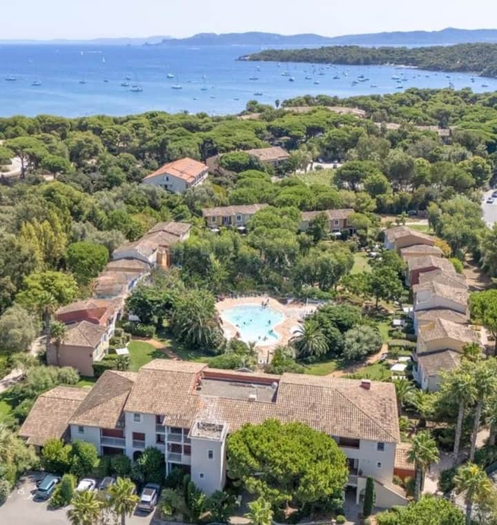 Presqu'île Giens T2 Clim Piscine Plage - Île de Porquerolles
