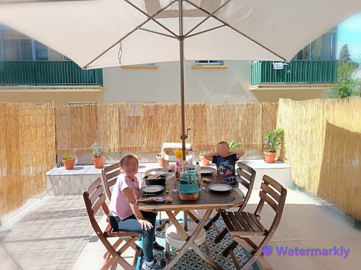 Studio Climatisé Avec Terrasse Et Garage Privé - Amélie-les-Bains-Palalda