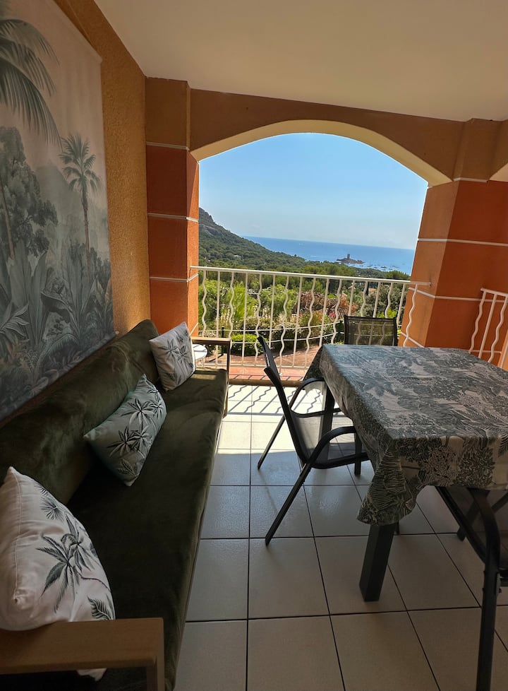 Appartement Vue Mer Cap Estérel - Saint-Raphaël