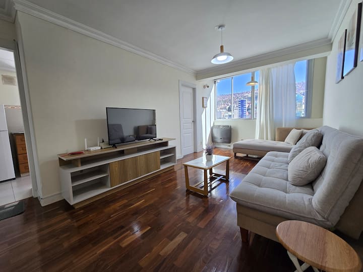 Centrico Confortable
2dormitorios Con Baño Privado - La Paz