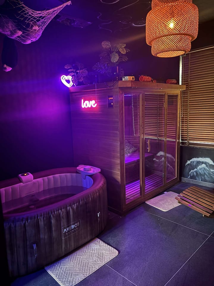 Maison Soleya Avec Spa Privatif Et Love Room - Asse