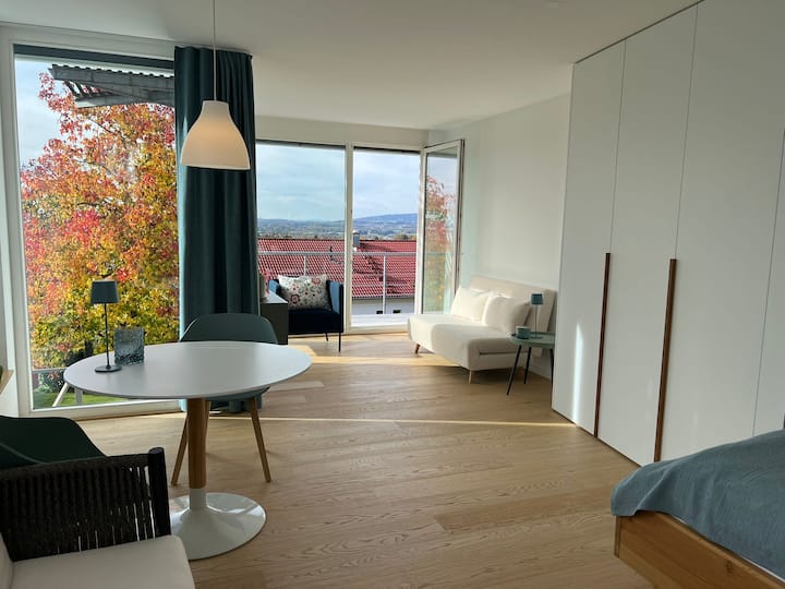 1 Zimmer Appartement Mit Aussicht - Tettnang