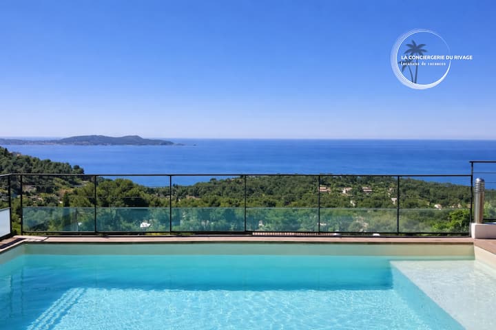 Villa Bleu Silence • Piscine • Vue Panoramique - Hyères