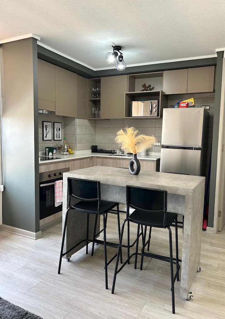 A Pasos Del Metro ñUble ~Con Estacionamiento! - Ñuñoa